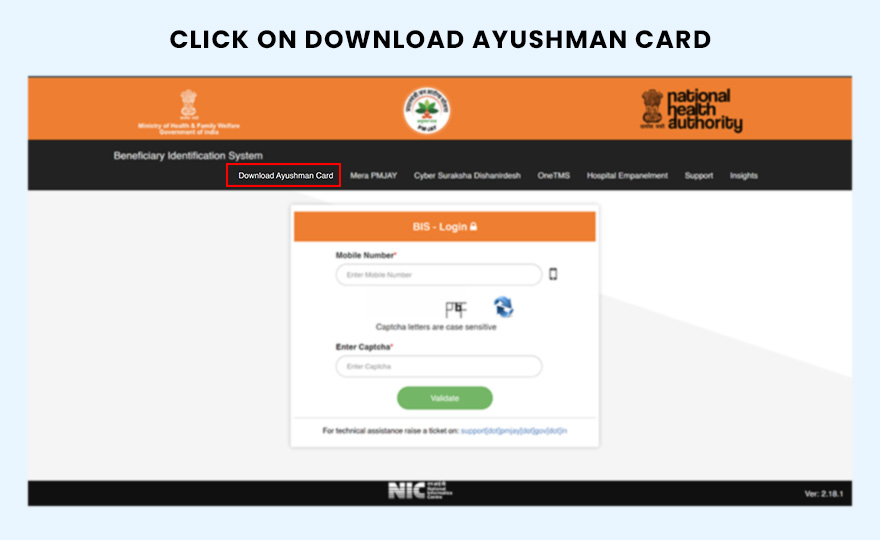 Ayushman Bharat Card Download Online - PMJAY Golden Card